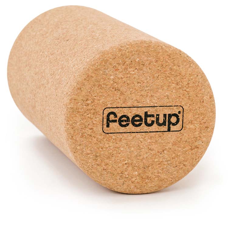 Large Cork Roll | Organic Foam Roller Massage with FeetUp Self Care ...